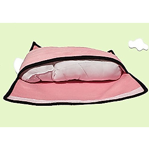 Colorsheng 2 pcs Auto Pillow Car Safety Belt Protect, Shoulder Pad, Adjust Vehicle Seat Belt Cushion for Kids （Grey，Pink）
