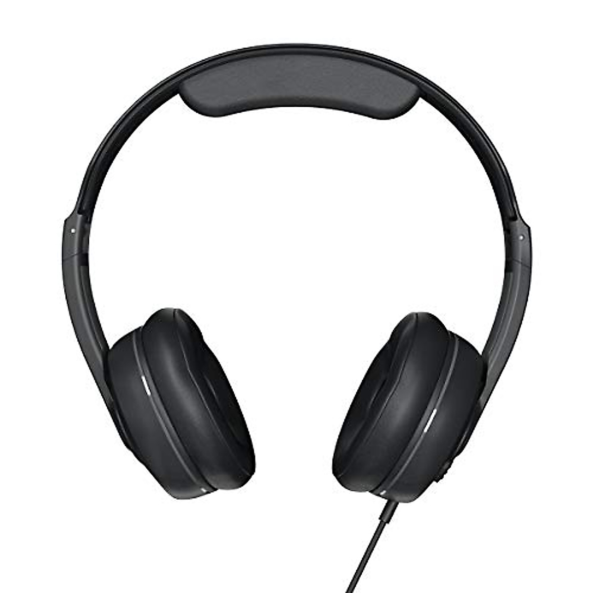 Skullcandy Cassette Junior Wired Headphone Over-Ear / Works with iPad, iPhone, Android, Computers / Great for Boys, Girls, Toddler, School, Sports, and Gaming / Kids Headphones Wired - Black