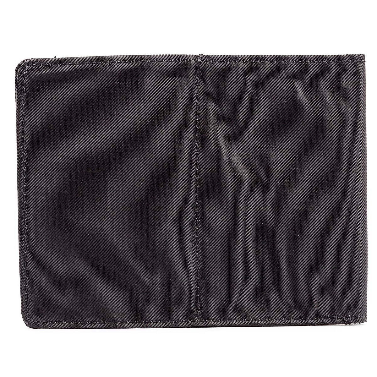 Big Skinny Men's Super Skinny Bi-Fold Slim Wallet, Holds Up to 30 Cards, Black
