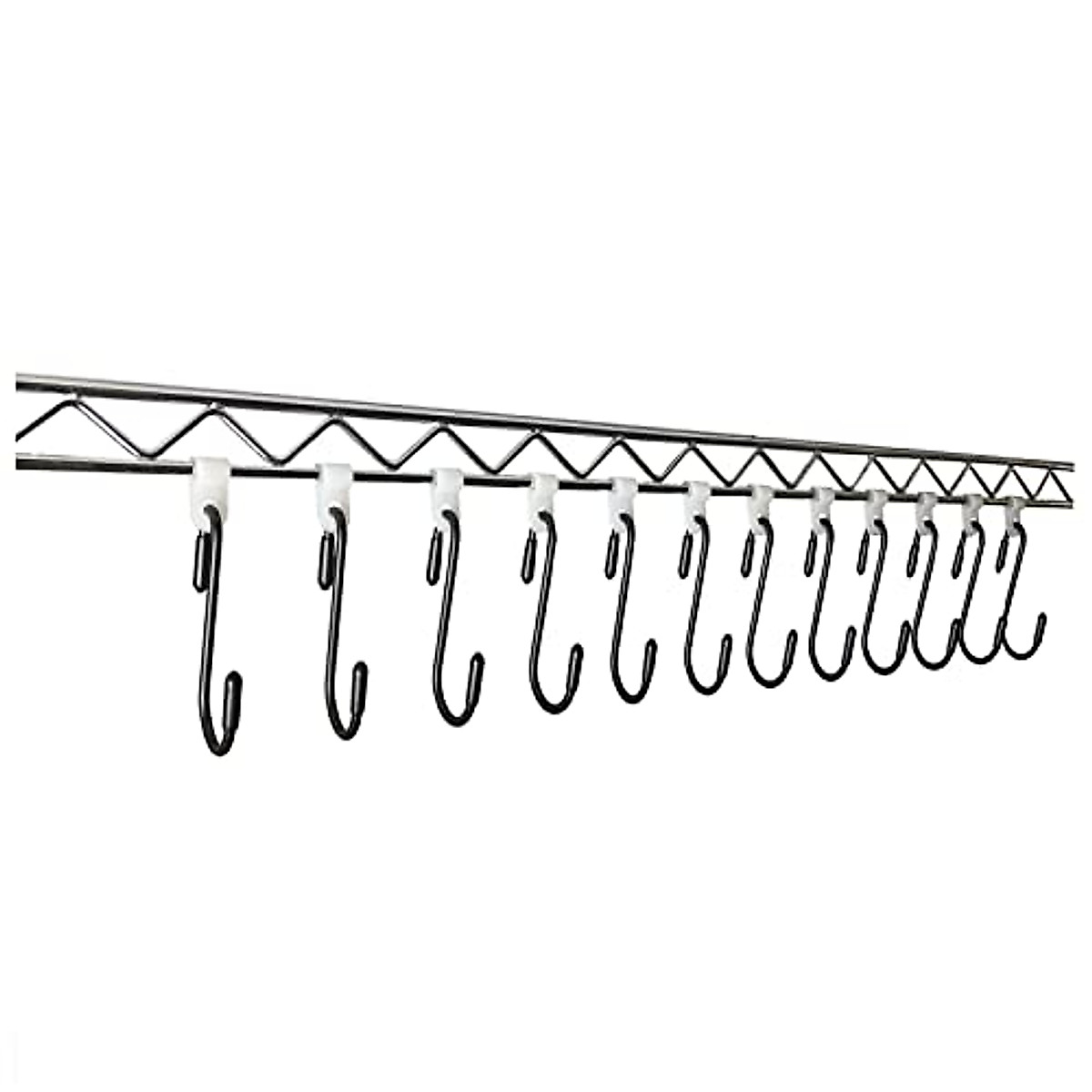 Crhexpva Anti Drop Wire Shelving S Hooks Metal Rack Hangers Untensil Hanging Hooks Shelves Hooks, Accessories Hangers (Shape A)