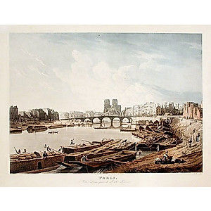 Paris, Notre Dame prise de L'isle Louvier