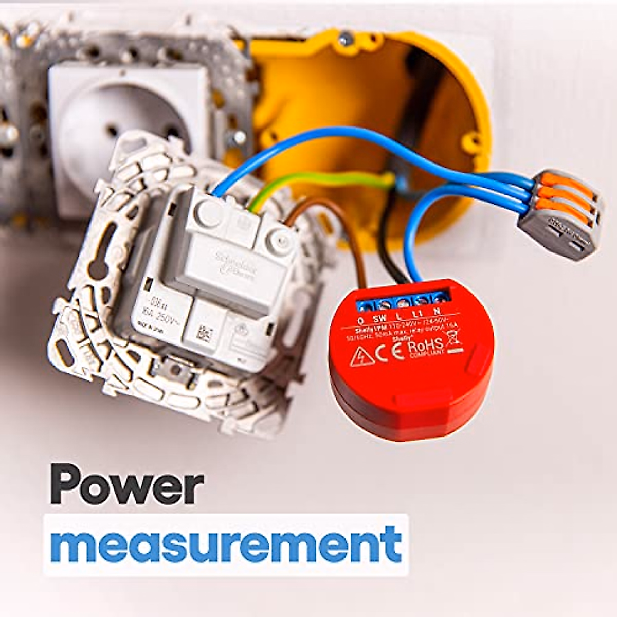 Shelly 1PM Relay Switch - WiFi Smart Home Automation