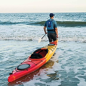 Perception Kayaks Carolina 14.0 Kayak, Red/Yellow