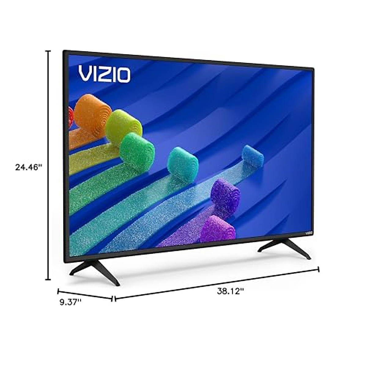 VIZIO 43-inch D-Series Full HD 1080p Smart TV with Apple AirPlay and Chromecast Built-in, Alexa Compatibility, D43f-J04, 2022 Model