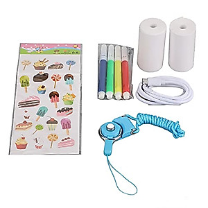 KUIDAMOS Print Camera, Timed Photographing Beautiful Pictures 24MP Camera 180 Degrees Rotating Bigger View for Daily Use