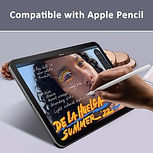 Ambison [2 Pack Matte Glass Screen Protector Compatible with Samsung Galaxy Tab S9/S9 fe (11 inch 2023 Released), Anti-Glare & Fingerprints/Tempered Glass/Bubble Free, Tablet S9/S9 fe Model