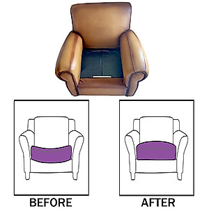 Evelots Couch Supports for Sagging Cushions, Chair, Loveseat-New-Adjustable Sofa Seat Board Set with Strong Steel Brackets to Fix & Prevent Sectionals Couches Cushion Sag