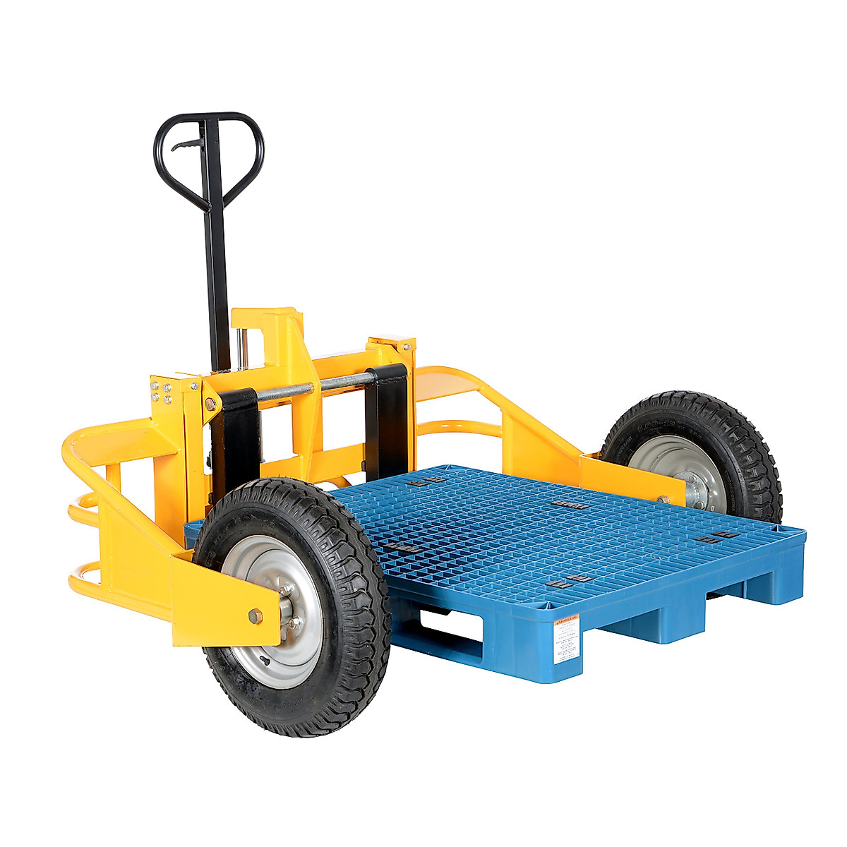 Vestil ALL-T-HD Heavy Duty All Terrain Pallet Truck, 2500 lbs Capacity, 32" Length x 12" - 26-3/4" Width Fork
