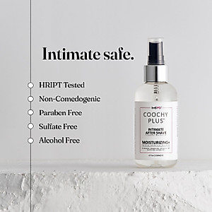 IntiMD Coochy Plus HydroLock Moisturizing+ 3-Steps Kit Intimate Shave Gift Set: Nouria Pre-Shave Elixir Oil + Coochy Plus Shave Cream Citrus Elixir + Coochy Plus After Shave Protection Mist