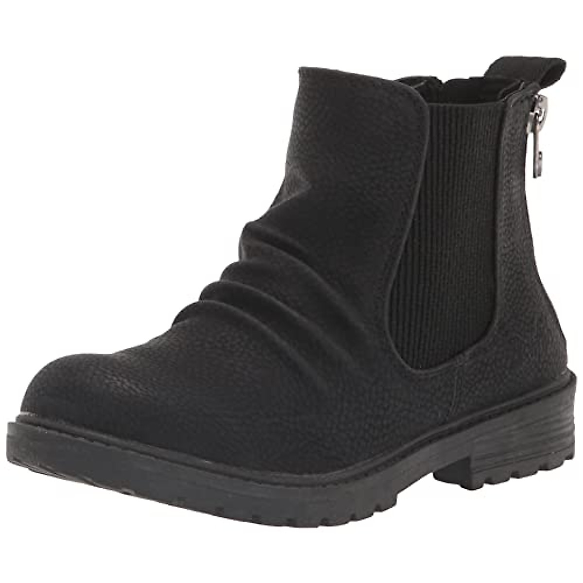 Blowfish Malibu Kids Girls Redsen-k Chelsea Boot, Black Saddlerock, 2 Little Kid