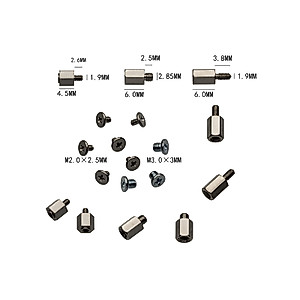 shinedisk m.2 Screw kit,m.2 ssd Screw, nvme Screw for Asus Gigabyte MSI Motherboards. Laptop Nvme m.2 Screw kit