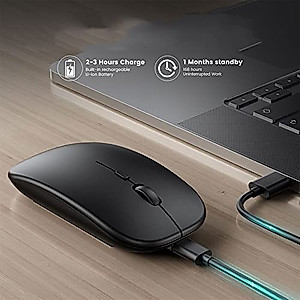 Wireless Mouse Bluetooth Rechargeable Mouse Wireless Computer Silent Mause Ergonomic Mini Mouse USB Optical Mice for PC Laptop