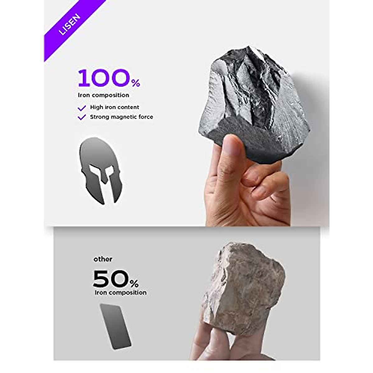 LISEN Metal Plates for Magnetic Car Phone Mount [Halloween Decoration] Metal Plate for Phone Magnet Compatible with All Smartphone and Magnetic Phone Holder for Car