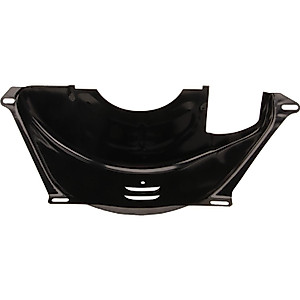 Speedway Motors GM TH350/TH400 Flywheel/Flexplate Dust Cover - Fits Chevy Engines - Steel - Black - Includes Stainless Steel Bolts - Keep Your Transmission Clean