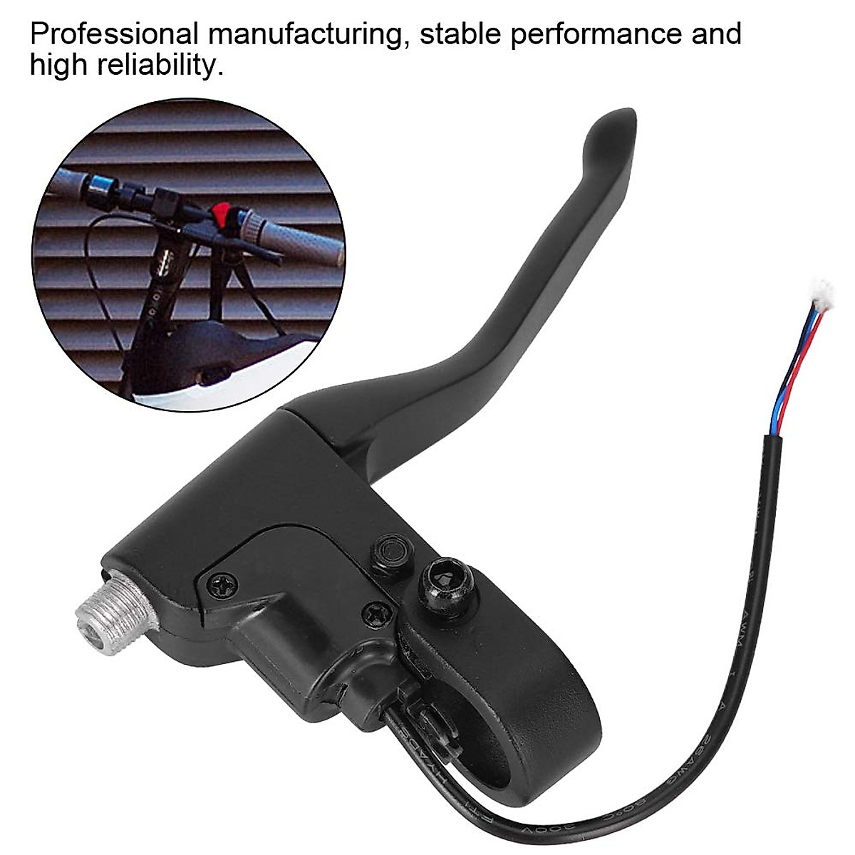 Scooter Handle Brake Lever, Universal Aluminium Alloy Electric Scooter Brake Lever Spare Parts Handlebar Lever Parts Brake Assembly Lever Replacement for Ninebot MAX G30 Scooter