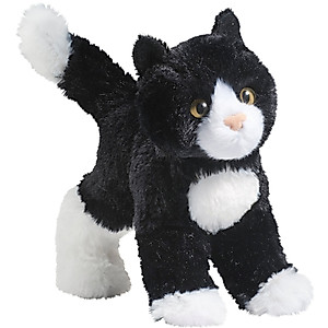 Douglas Snippy Black & White Cat Plush Stuffed Animal
