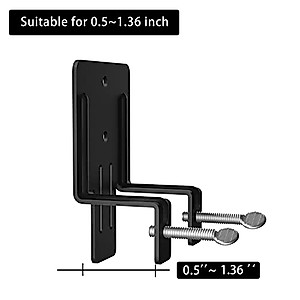 Woozuro California King Bed-Frame and Non Slip Mattress Stoppers,18 Inch Metal Platform Bed Frame,Non-Slip Mattress Foundation, Heavy Duty Steel Slats Support,No Box Spring Needed, Black