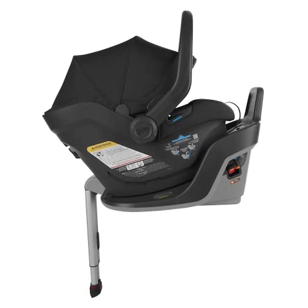 Cruz V2 Stroller - Stella (Grey Brushed mélange/Silver/Chestnut Leather) + MESA MAX - Jake (Charcoal)