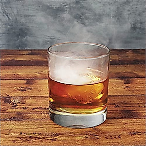 Cocktail Smoker Kit for Whiskey Old Fashion and Bourbon | with Torch 4 Flavors of Wood Chips Food Grade Torch Wooden Case