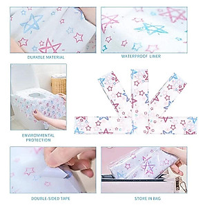 Disposable Toilet Seat Covers - 20pk (Stars)
