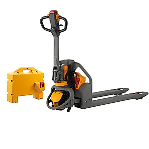 Xilin Electric Powered Pallet Jack 3300lbs Capacity Lithium Battery Walkie Pallet Truck 45"x21" Fork Size with Extra Lithium Battery
