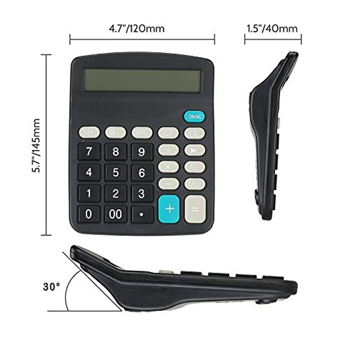 Mr. Pen- Calculator, Calculators Large Display, Standard Function Calculator, 12-Digit, Desktop Calculator, Large Calculator, Office Calculator, Calculator Large Display and Buttons
