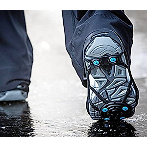 Due North Everyday G3 Ice Cleat for Walking and Running on Snow and Ice, L/XL, (1 Pair)