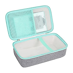 Khanka Hard Storage Case Compatible with HPRT AR Photo Printer,4x6” Portable Instant Photo Printer, Case Only