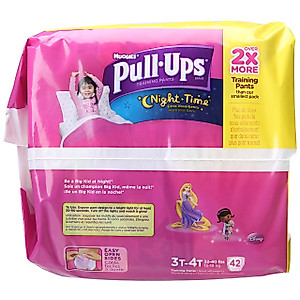 Pull-Ups Training Pants, Night*Time for Girls 3T-4T