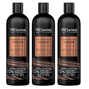 Tresemme Shampoo Keratin Smooth Color 20 Ounce (592ml) (Pack of 3)