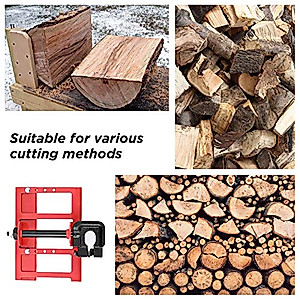 HVUE Vertical Chainsaw Mill Lumber Cutting Guide Saw Steel Timber Chainsaw Attachment Cut Guided Mill Wood for Builders and Woodworkers