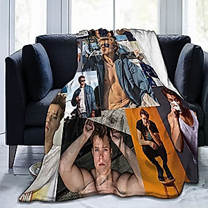 Television Series Pogue Life,Outer Banks North Carolina Blanket Soft Cozy Throw Blanket Flannel Blankets for Bed Car Couch Living Room Travel50 x40