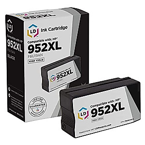 LD Products Compatible Replacements for HP 952XL Ink Cartridges 952 XL High Yield (Black) Compatible with OfficeJet: 7740, 8702, 8715 and OfficeJet Pro: 7740, 8210, 8216, 8218, 8710, 8714, 8716, 8717