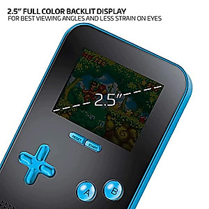 My Arcade Go Gamer Portable - Handheld Gaming System - 300 Retro Style Games - Battery Powered - Full Color Display - Volume Buttons - Headphone Jack - Electronic Games