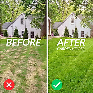 Walensee Lawn Aerator Spike Metal Manual Dethatching Soil Aerating Lawn with 15 Iron Spikes, Pre-Assembled Grass Aerator Tools for Yard, Lawn Aeration, Garden Tool, Revives Lawn Health, Patented