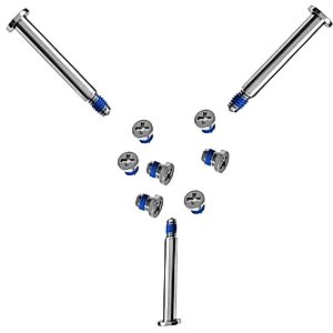 Replacement Screws Set for MacBook Pro 13 15 17inches A1278 A1286 A1297 2009 2010 2011 2012, 10pcs Unibody Bottom Case Cover Phillips Repair Replacement Notebook Laptop PC Computer Screw