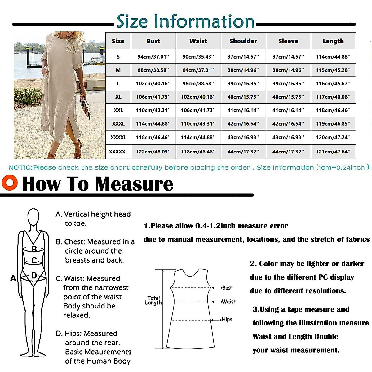 Evening Dresses for Women Elegant Women Summer Dress Round Neck Loose Elegant Cotton Linen Casual Retro Long Sleeve Hot Pink