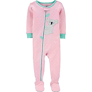Carter's Baby Girls' 1 Pc Cotton 331g244 (12 Months, Koala Climbing)