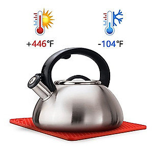 CAKETIME Silicone Trivet Mats - Hot Pads Spoon Rest, Multipurpose Trivet for Hot Dishers Heat Resistant Food Grade Silicone Set of 4