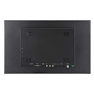 17.3 Inch Display Full HD Embedded Industrial Metal Monitor Normal Non-Touch Version, 1920x1080 Physical Resolution WLED Display 400CD/Mm2 Normal Screen (Does Not Support