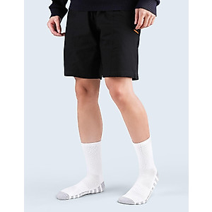 Airacker Athletic Socks Sport Running Calf Socks Performance Cushioned Breathable Crew Socks for Men Women(6 Pairs)