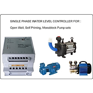 Automatic Water Level Controller, Water Level Sensor (for Mono Block Pump Sets/Operated by Switch/Mcb)