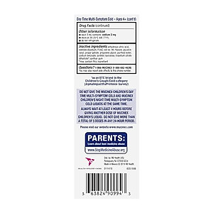 Mucinex Children's Day & Night Combo Pack, Kids Cold Medicine / Kids Cough Medicine, Daytime Cold Medicine & Night Time Cold and Flu Medicine, Mucinex Kids Medicine, Berry Flavor Liquid (2 X 4 Fl Oz)