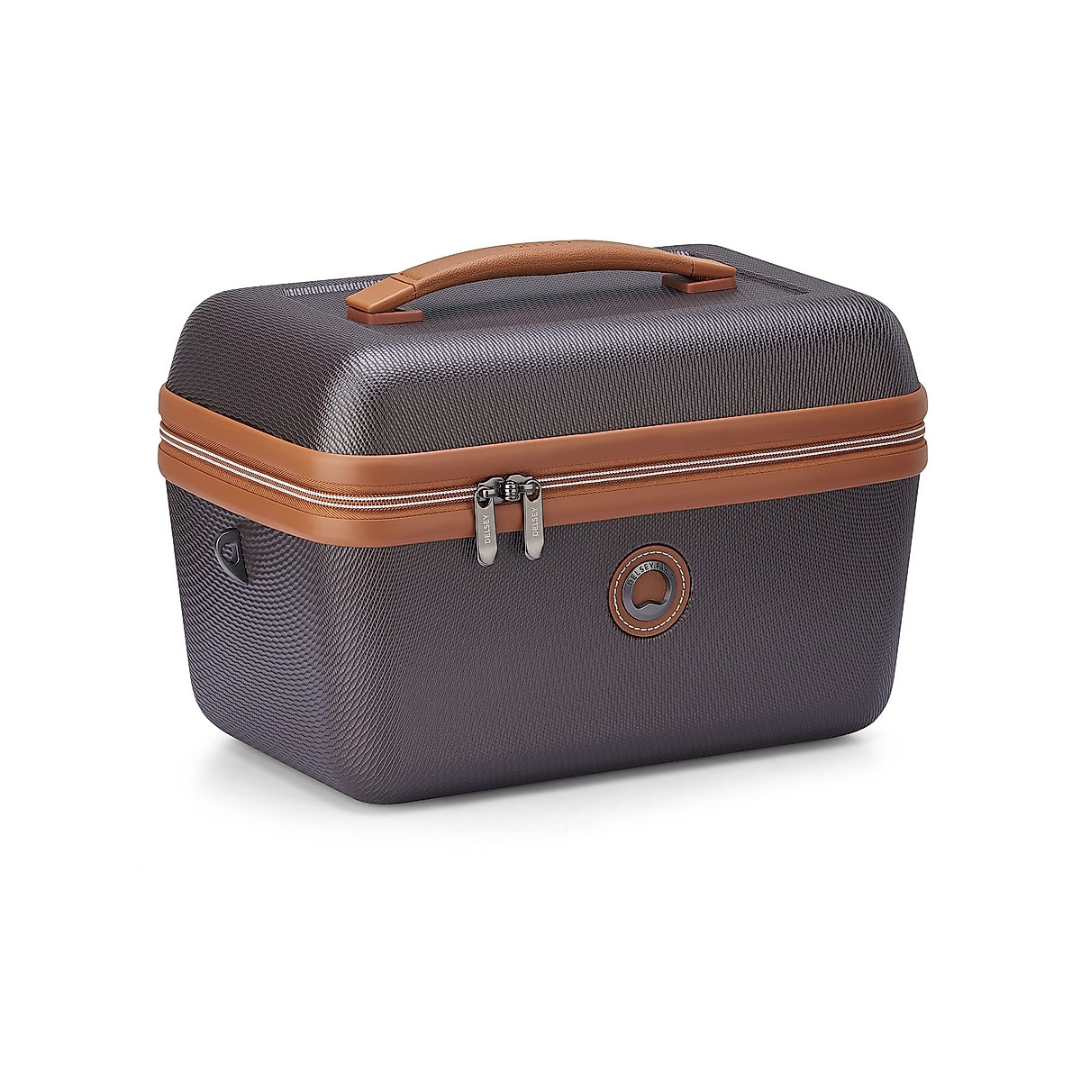 DELSEY PARIS Chatelet 2.0 Makeup and Cosmetic Beauty Travel Case, Chocolate Brown