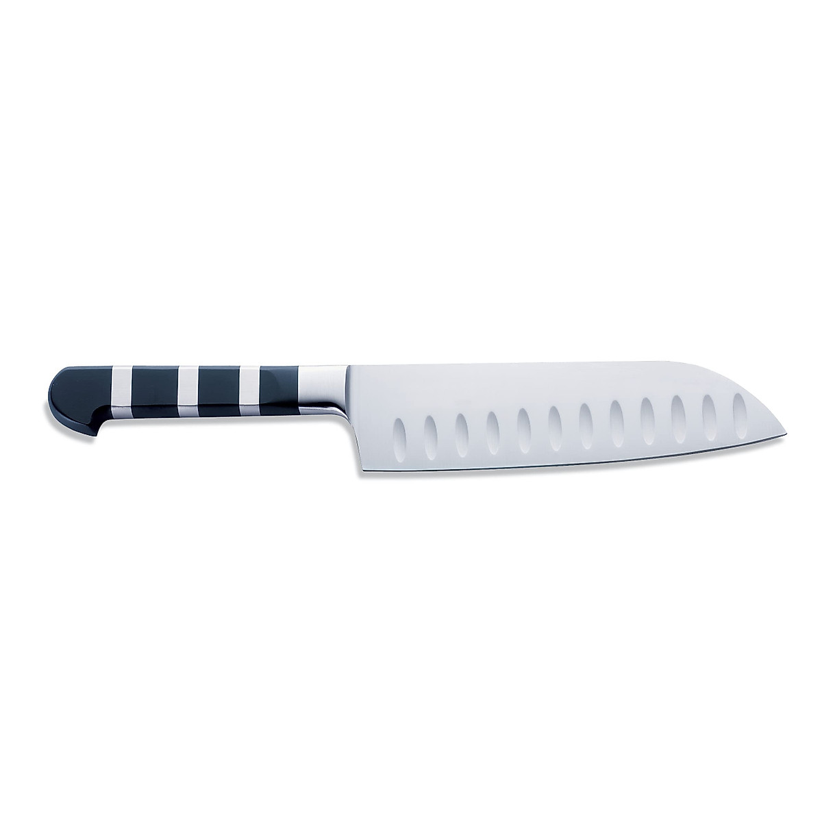 F. DICK – 1905 Santoku - Classic asian kitchen knife with 7.1" blade & 56 HRC - Ideal for meat & vegetables - Ultra sharp - Stainless steel - Ergonomic handle - High carbon