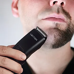 URTTSPI Cordless, Rechargeable,Electric Beard Mustache Hair Precision Trimmer Coded Guide Comb for Men