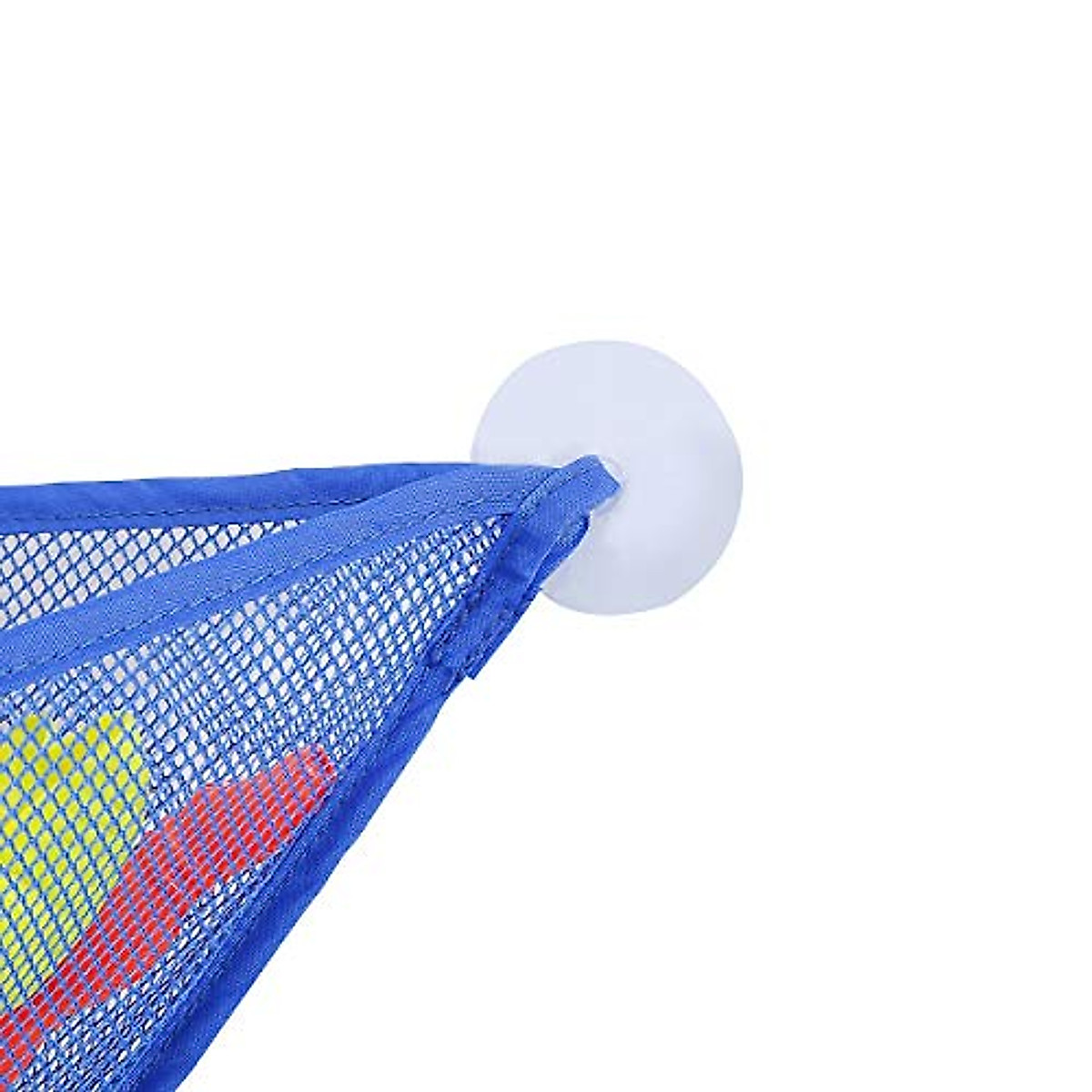 Zcargel Bath Toy Organizer, Kids Bath Toy Storage Net and Corner Shower Caddy Bag with 3 Strong Suction Cups The Bathroom Storage Ideas for Baby Boys and Girls