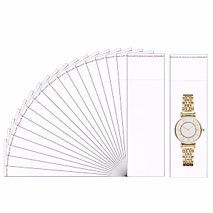 Doutop Self Sealing Cellophane Bags 2x6 500pcs Clear Bags 1mil Resealable Cellophane Bag for Packaging Candy Pen Gifts Favors Bookmarks Bracelet Key Chain Watch Disposable Tableware