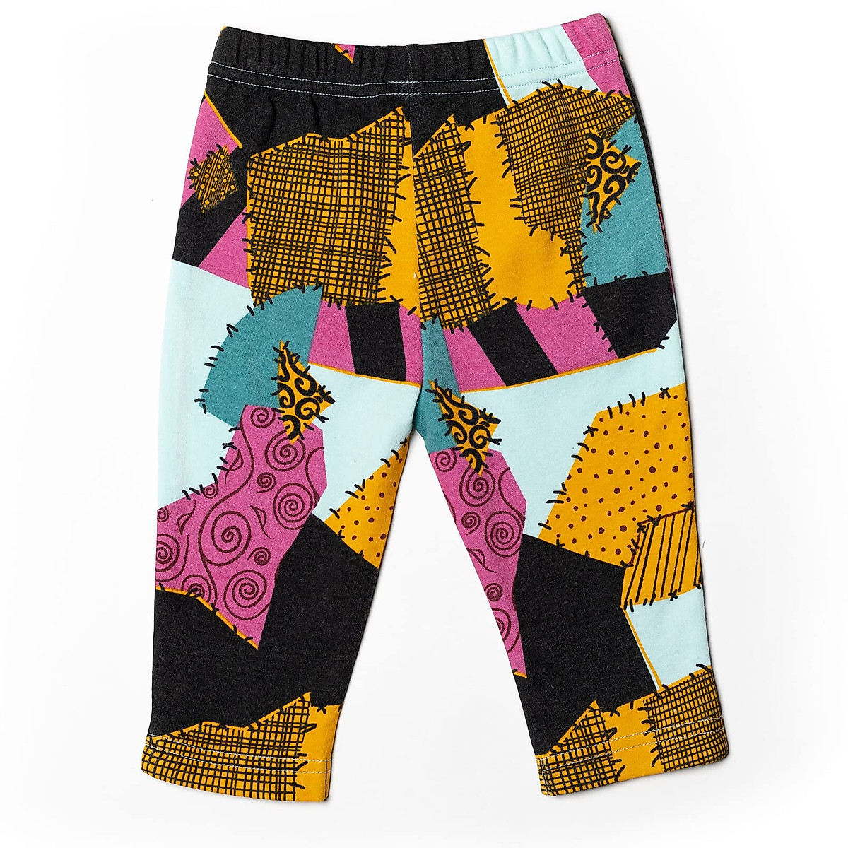 Disney Nightmare Before Christmas Sally Newborn Baby Girls Bodysuit Pants and Headband 3 Piece Set Blue 0-3 Months