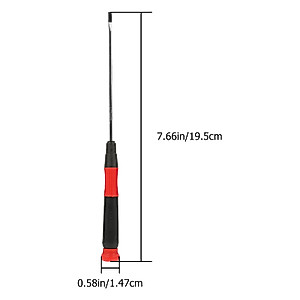 Healifty Metal Screwdriver for Flute Clarinet Saxophone Maintenance Luthiers Musical Instrument Makers Repair Tool R126 flute plugs,piccolo,spring tool
